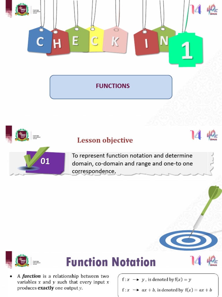 Functions: Notation, Domain, and Range | PDF