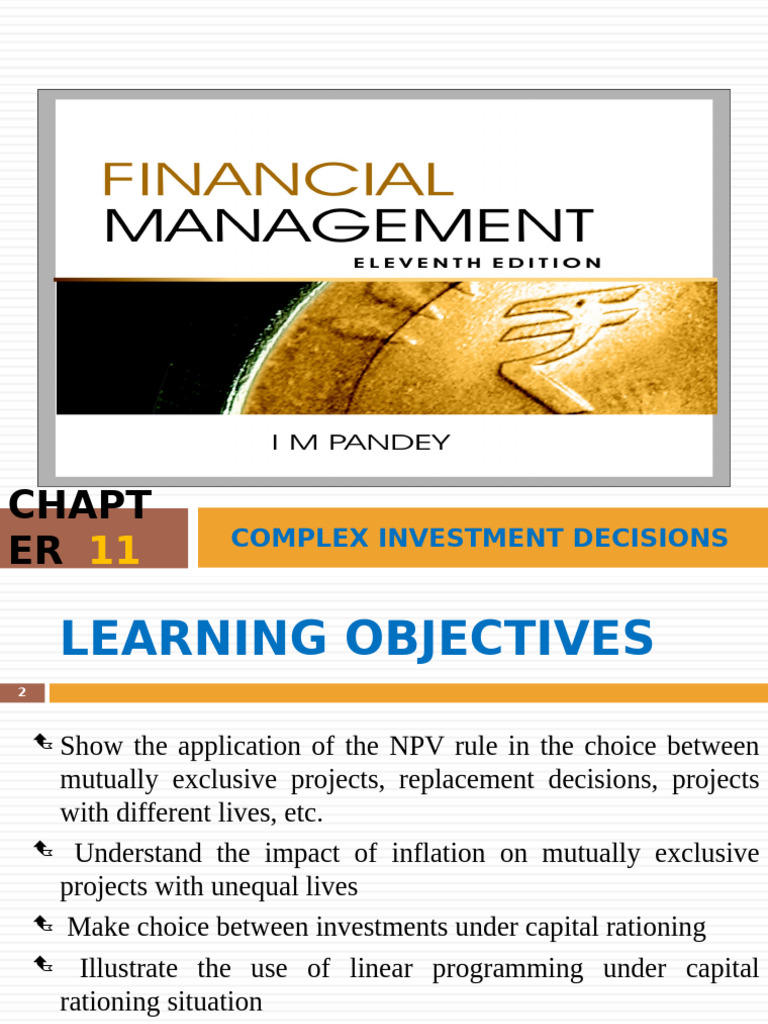 Ch 11+Revised | PDF | Net Present Value | Discounted Cash Flow