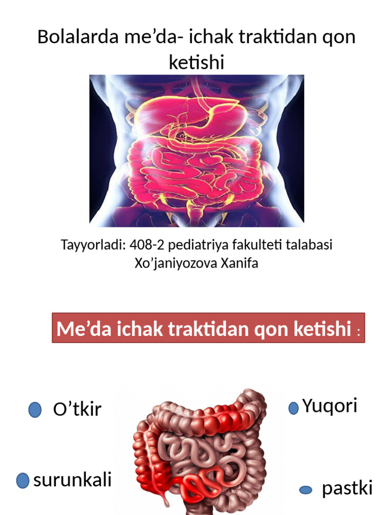 GI Qon Ketish | PDF