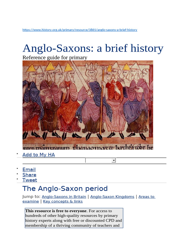 Anglo-Saxon Kingdoms Before 1066 | PDF | Anglo Saxons | Wessex
