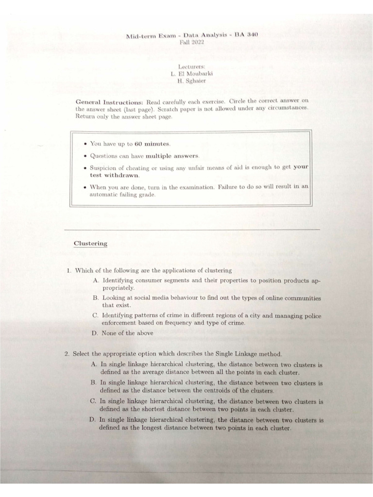 Exam | PDF