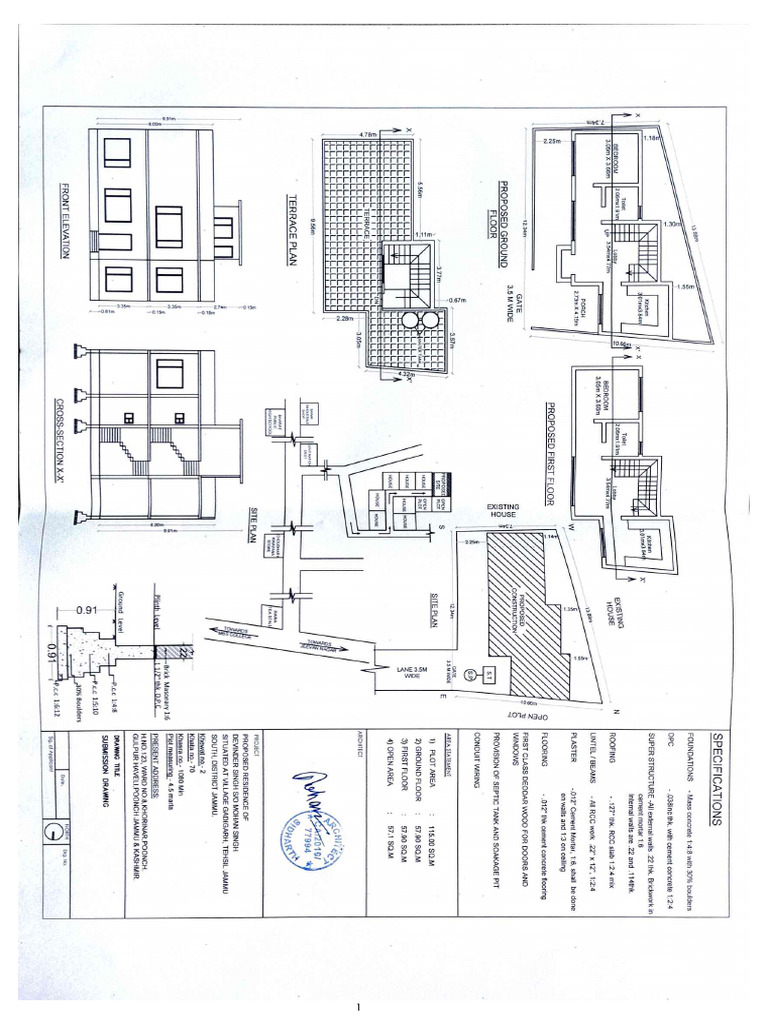 Devinder Singh Submission Drawing | PDF