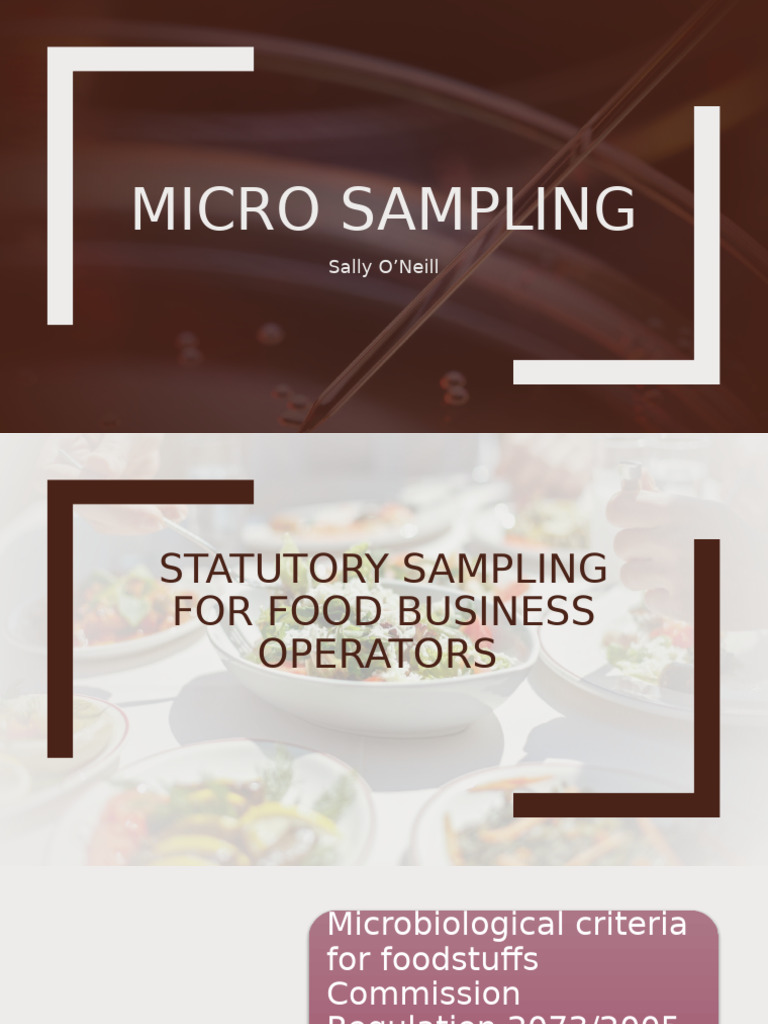 MICRO SAMPLING - LA & Food Industry 2073 Samp 2&-3class Plans 2024 25-1 ...