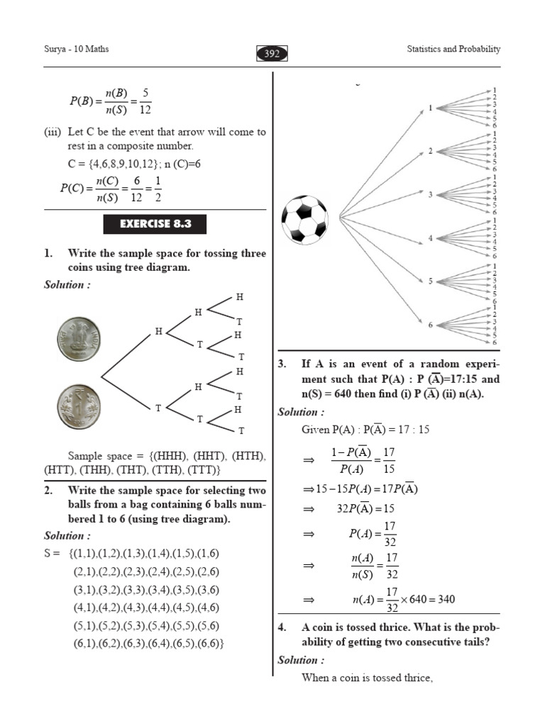 10th Maths Chapter 8 Statistics | PDF