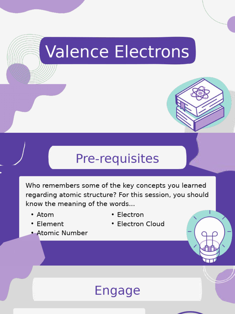 Valence electrons | PDF | Valence (Chemistry) | Atoms
