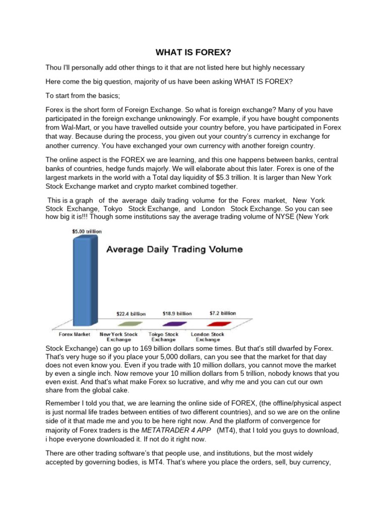 forex basic intro | PDF | Foreign Exchange Market | Margin (Finance)