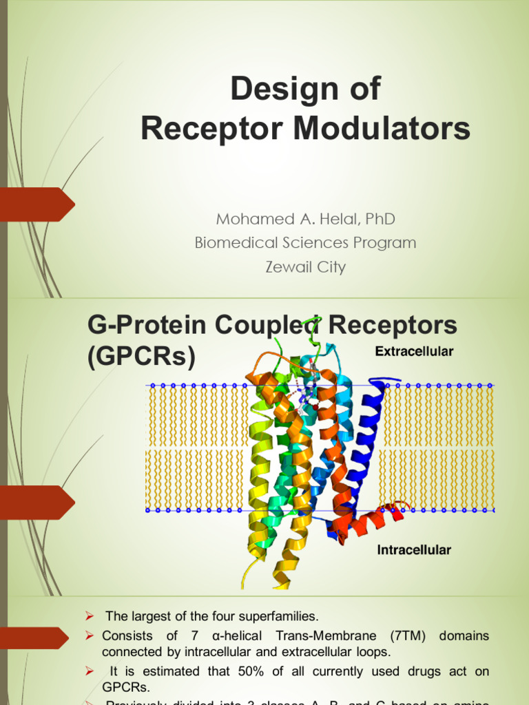 Design_Receptor_Modulators_ZC | PDF | Macromolecules | Biochemistry