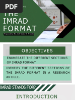 Parts of Research Paper (IMRaD) | PDF