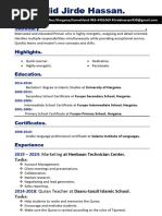 Revathi Resume 19 PDF | PDF | Nursing | Patient