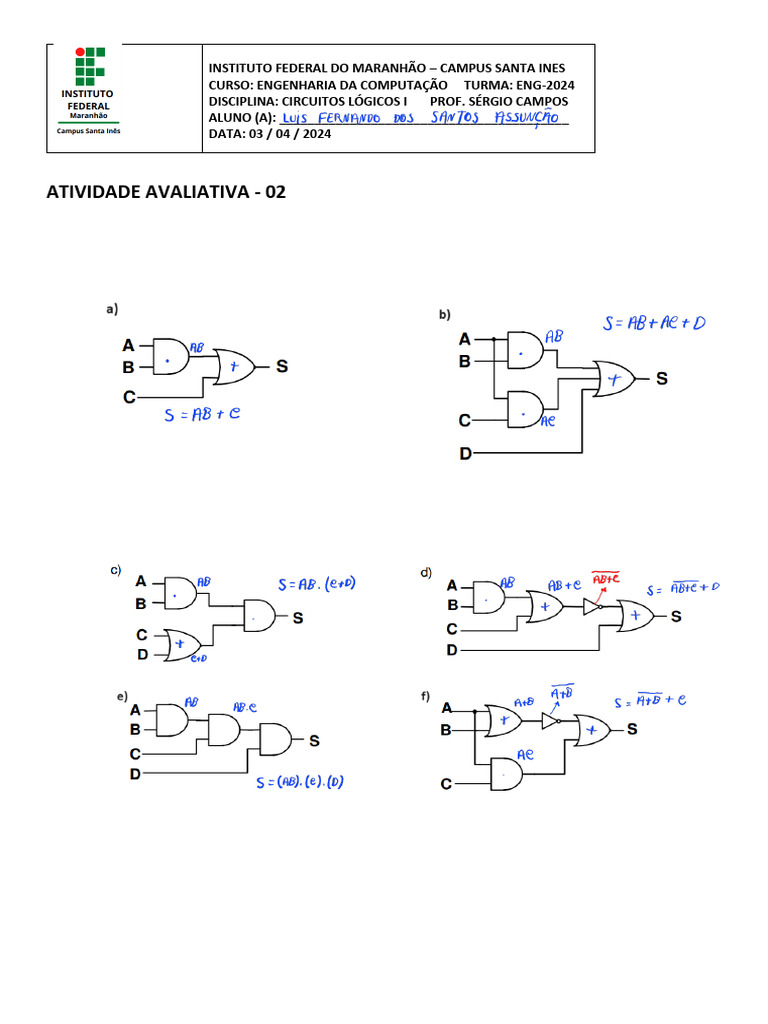 Atividade 2 respondida | PDF