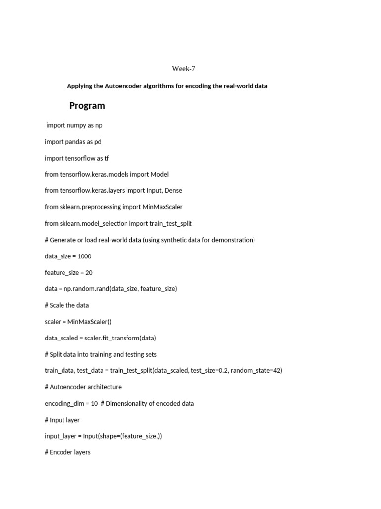 NNDL 7&8 Programs | PDF | Cognitive Science | Computer Science