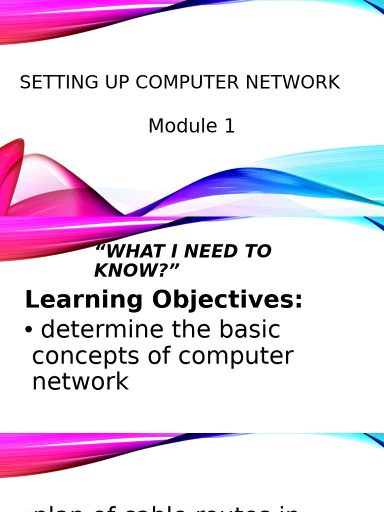 Q4-M1-CSS-SETTING-UP-COMPUTER-NETWORK (1) | PDF | Computer Network | Local Area Network