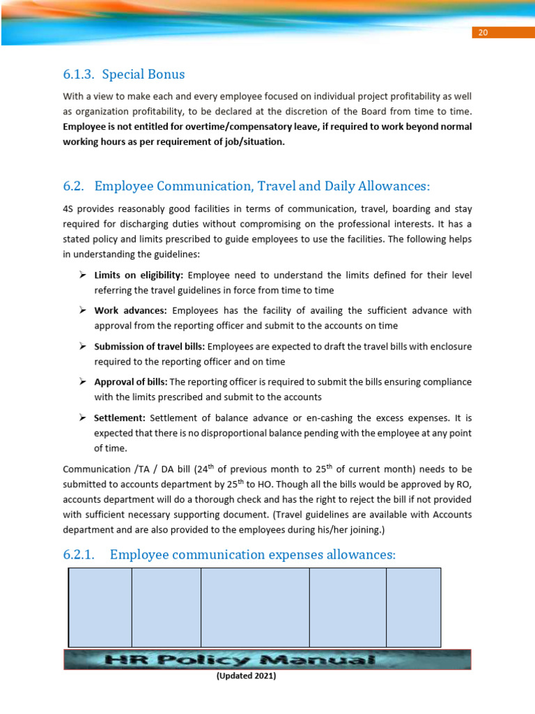 4S-HR-Manual-2021-21-22 | PDF | Business