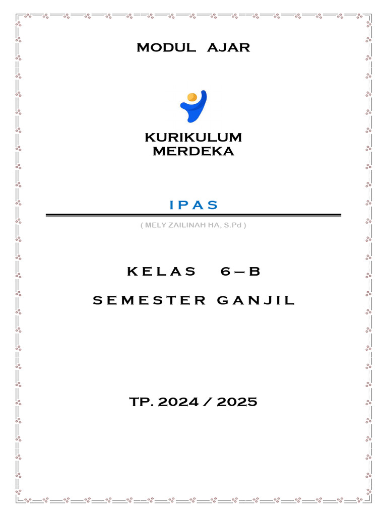 Cover Modul Ajar | PDF