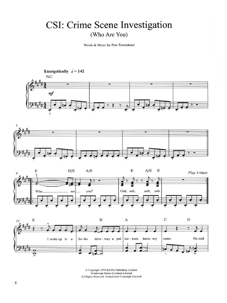 CSI- Crime Scene Investigation | PDF