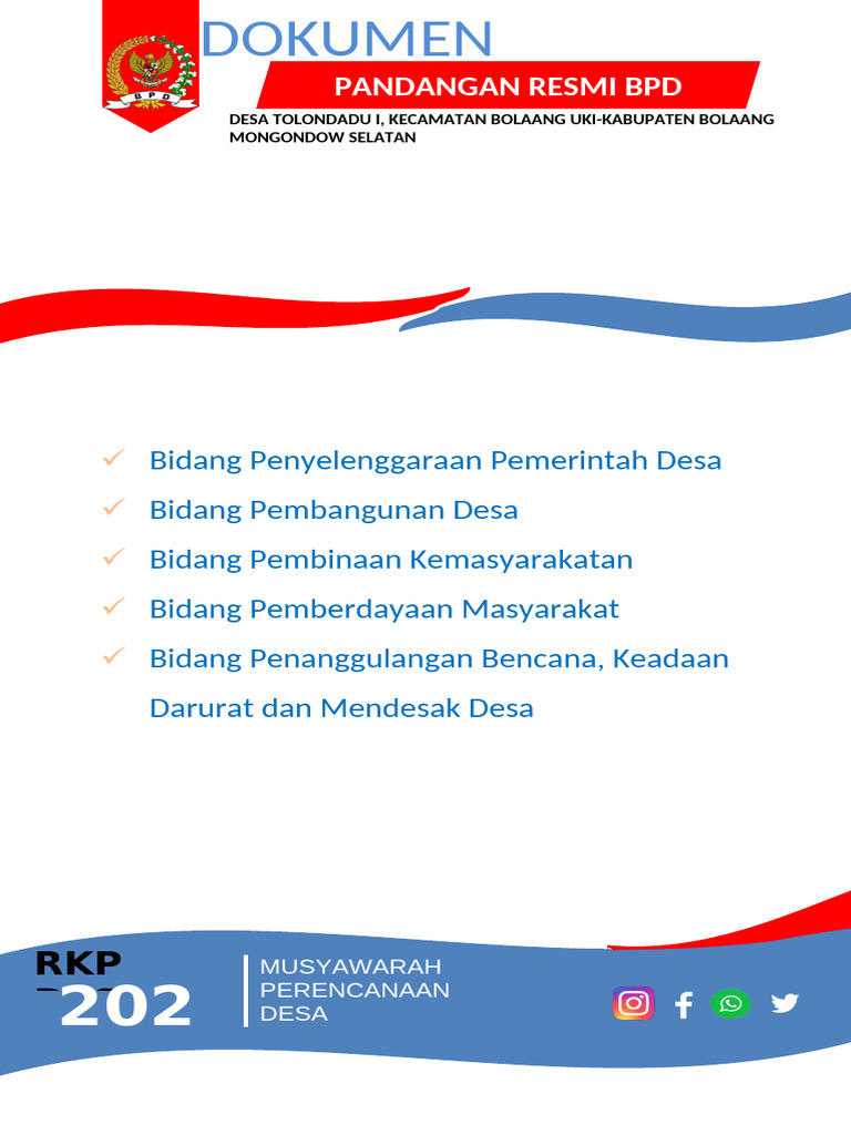 Sampul Pandangan Resmi BPD | PDF
