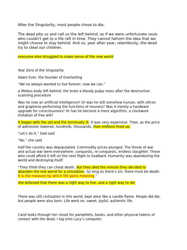 staying behind notes | PDF