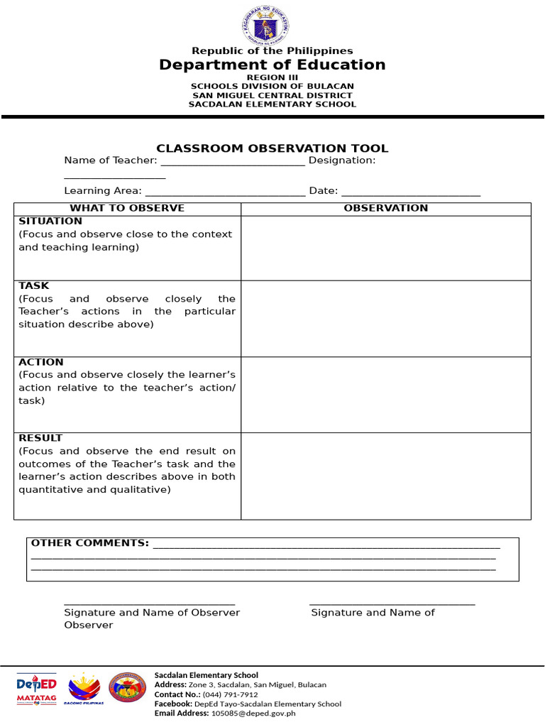 Star Observation Tool | PDF