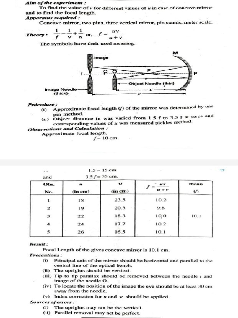 Experiment 2 | PDF | Mirror | Optics