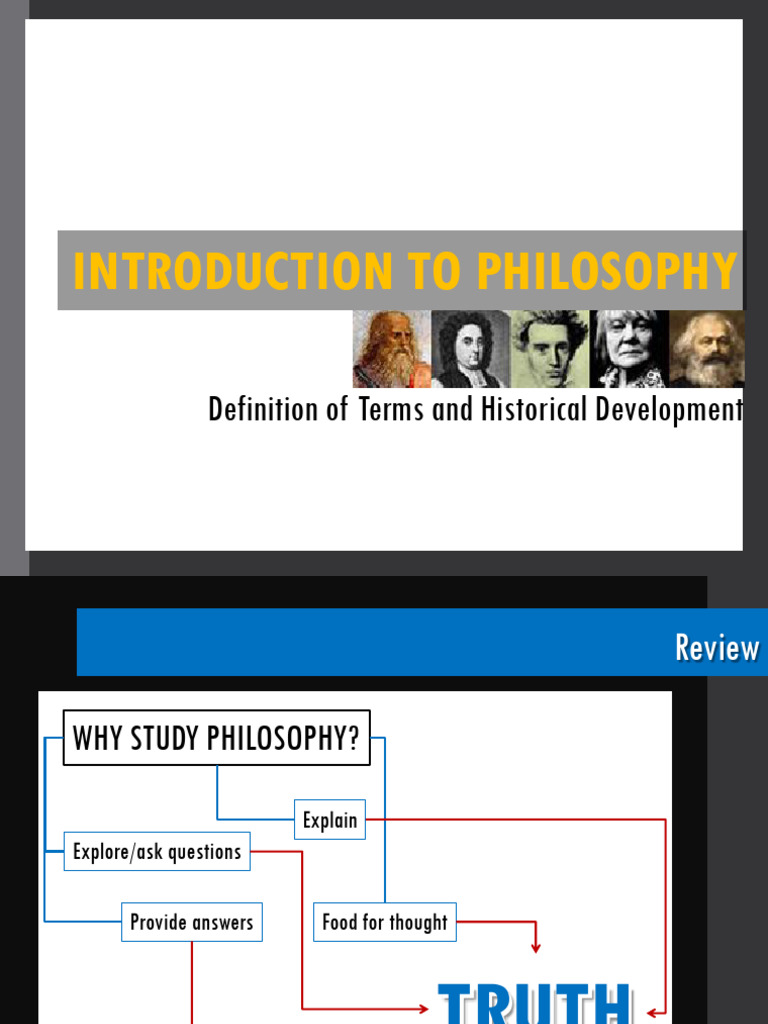 Introduction to Philosophy Concepts | PDF | Epistemology | Metaphysics
