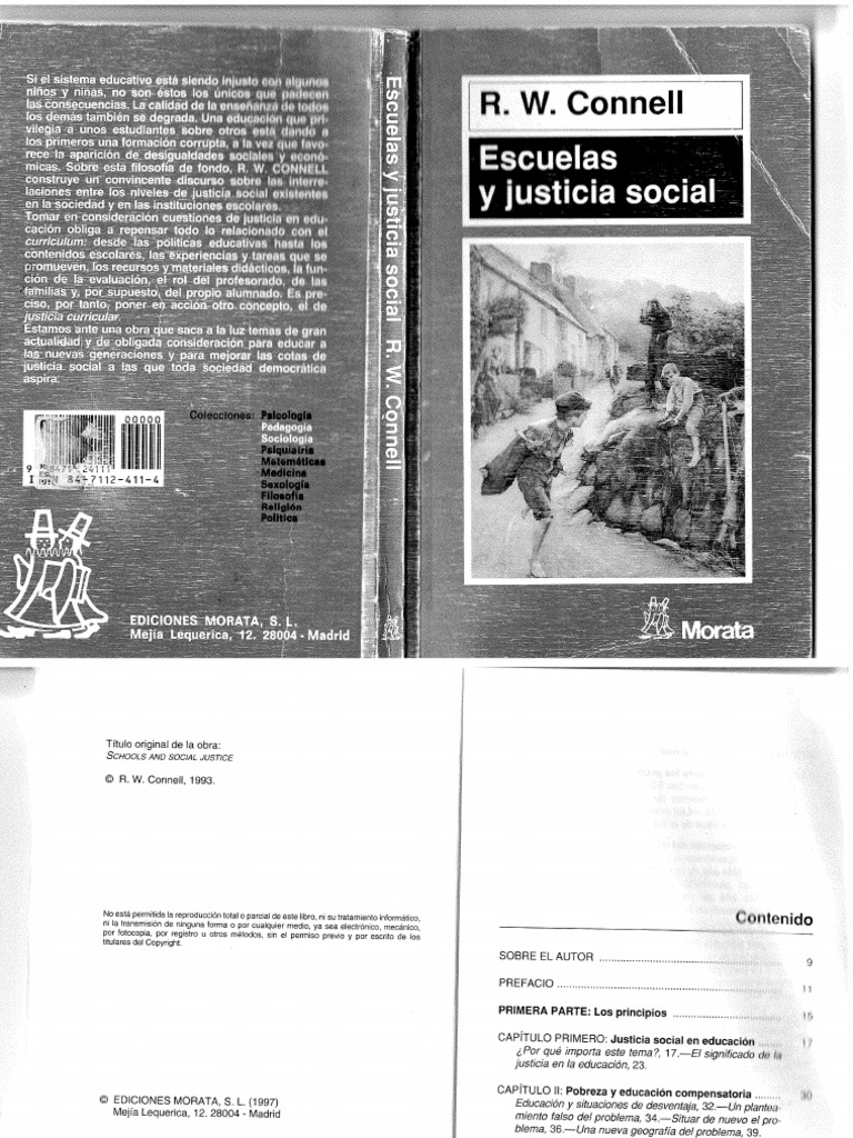 Connell - Escuelas y Justicia Social | PDF