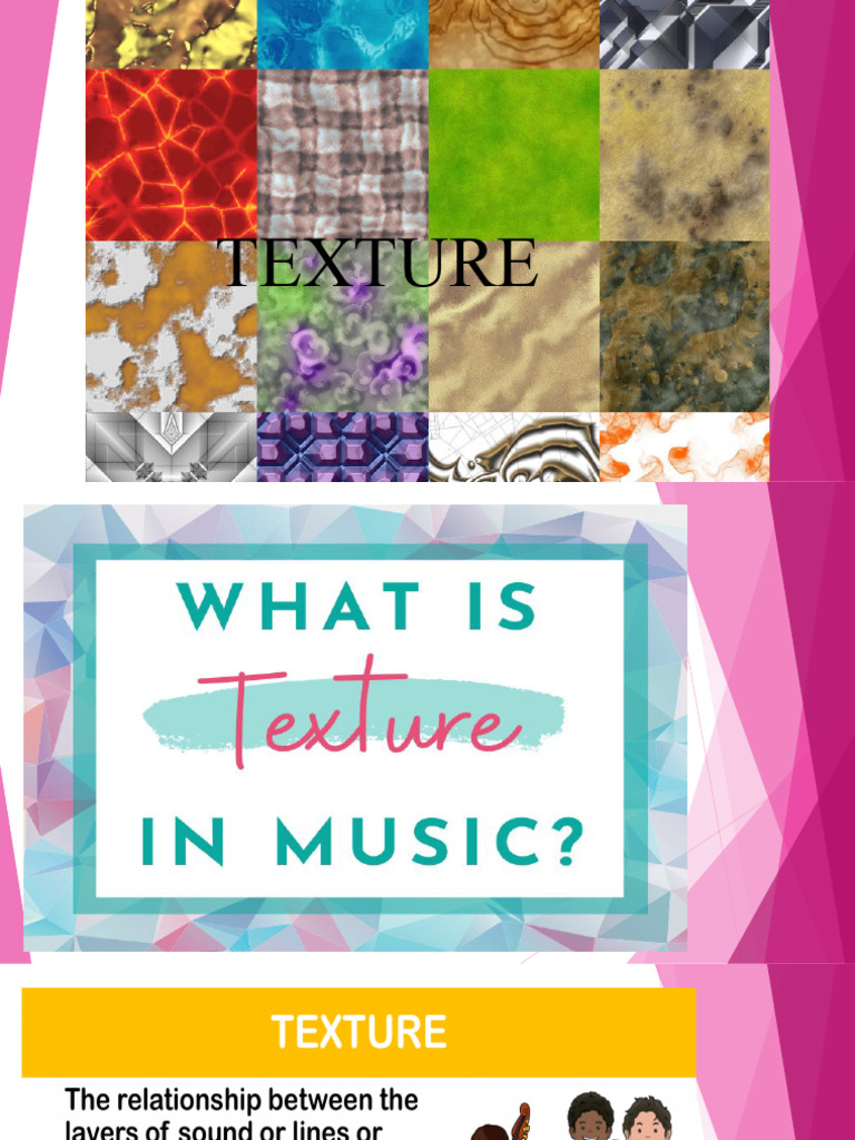 Topic 6 - Texture | PDF