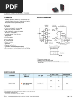 Datasheet Led 3MM | PDF | Light Emitting Diode | Electrical Components