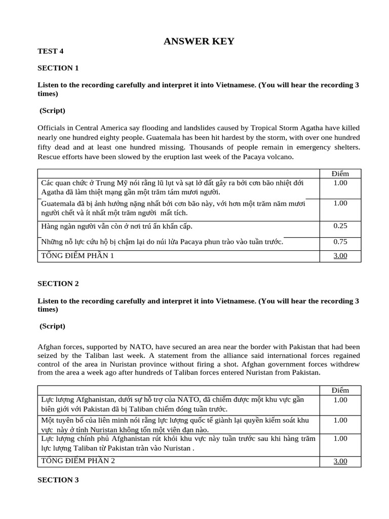 03 Test 4 - Key | PDF