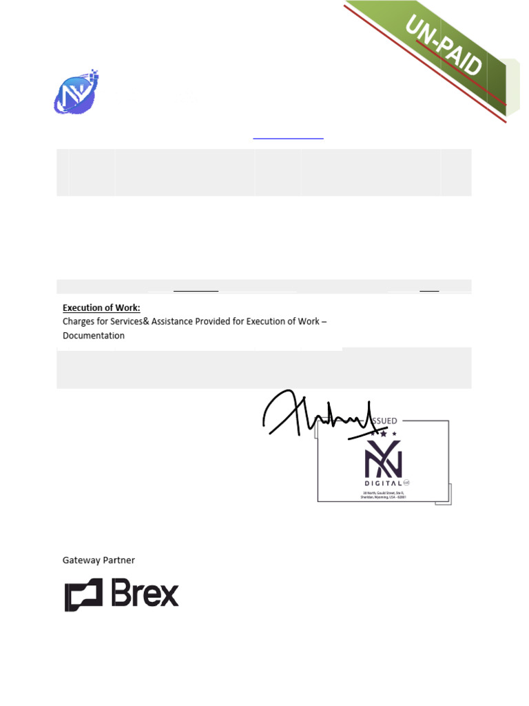 NY Digital Invoice - Sameh Nazeer - Signed | PDF