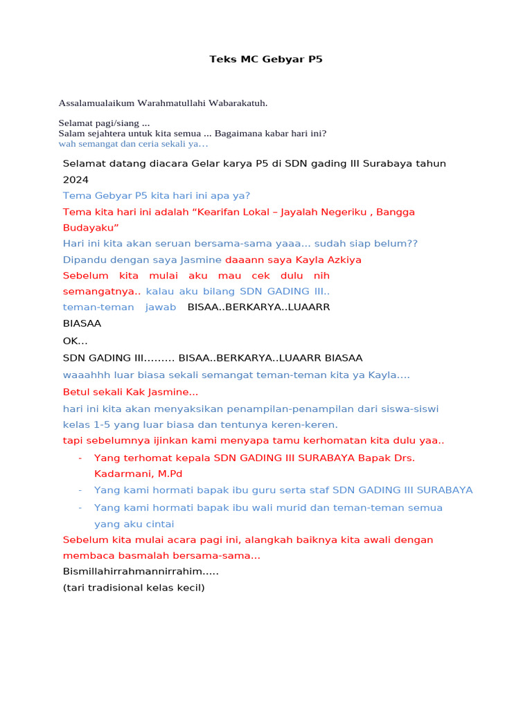 Teks MC-1 | PDF