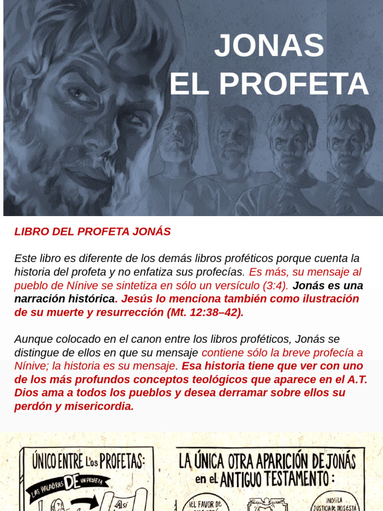 5 Profeta Jonas | PDF | Jonás | Jesús