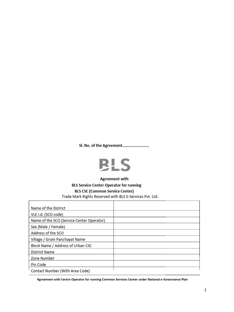 BLS CSC Operator Agreement Template | PDF | Legal Liability | Arbitration