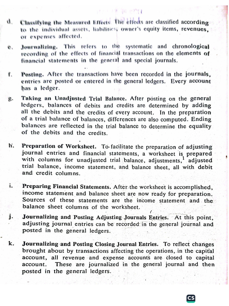 FABM 1 Accounting CycleProcess 2 | PDF