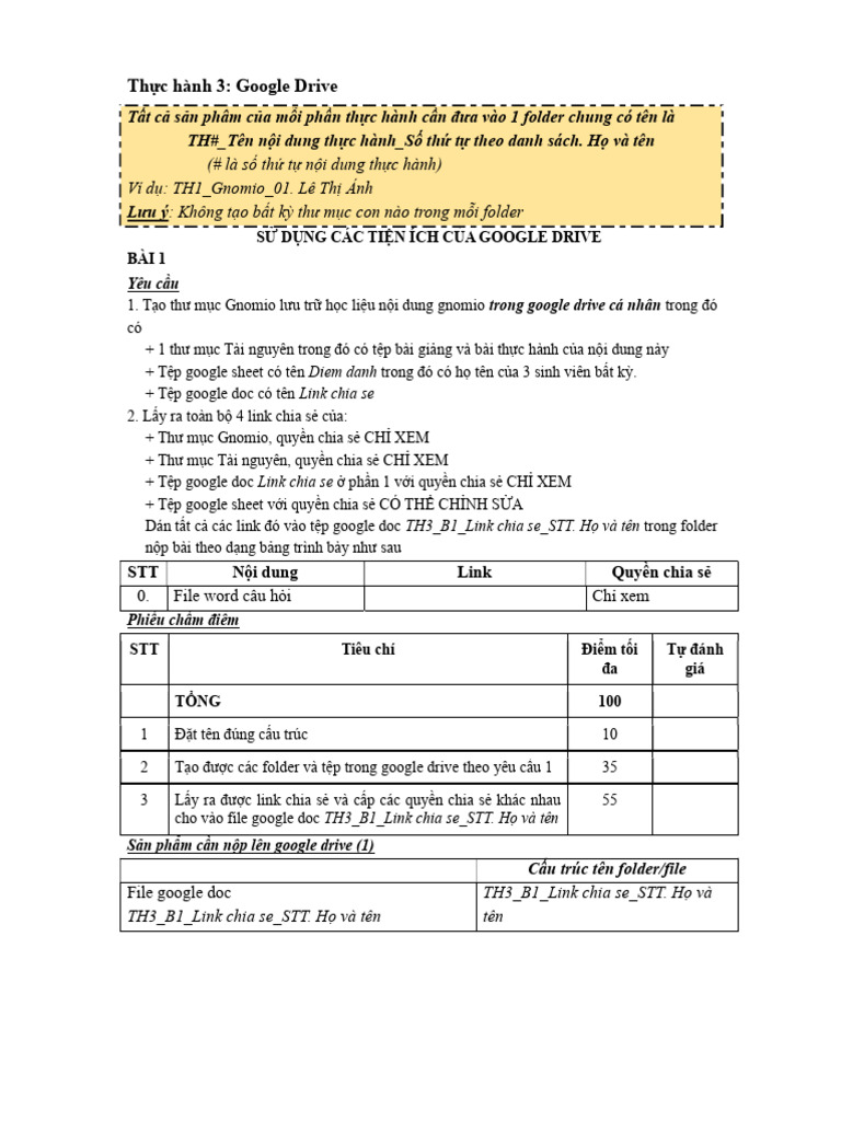TH3 - Google Drive | PDF