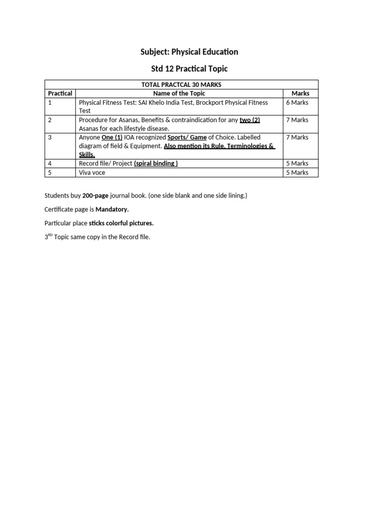 Pe Practical Detail | PDF