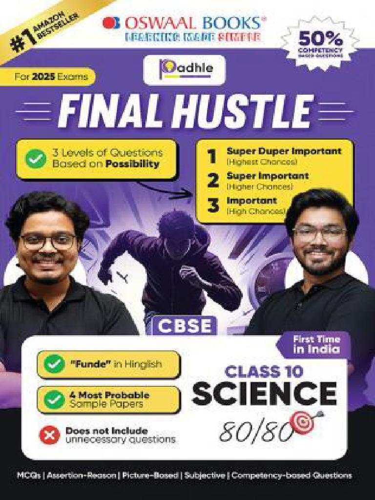 Final Hustle Science Class 10 by @supertoppers | PDF