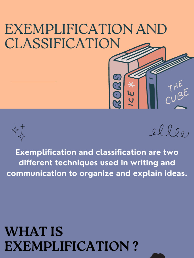 RAWS - Exemplification and Classification Group 1 | PDF