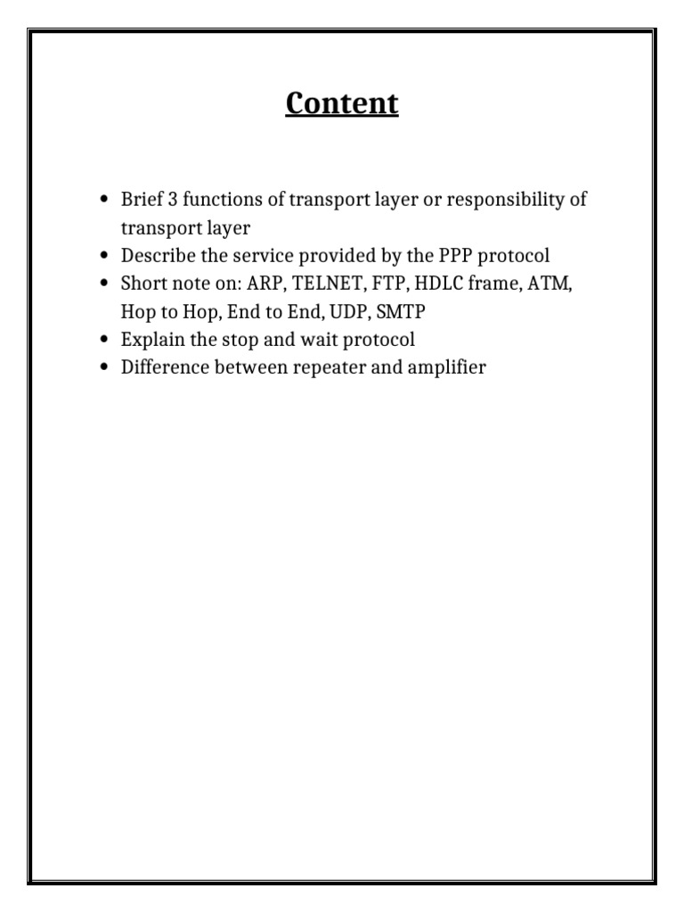 Networking Assignment | PDF | Internet Protocol Suite | Computer Network