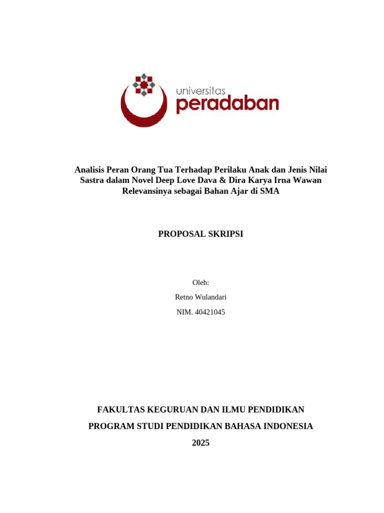 Bab 1+dapus Proposal | PDF