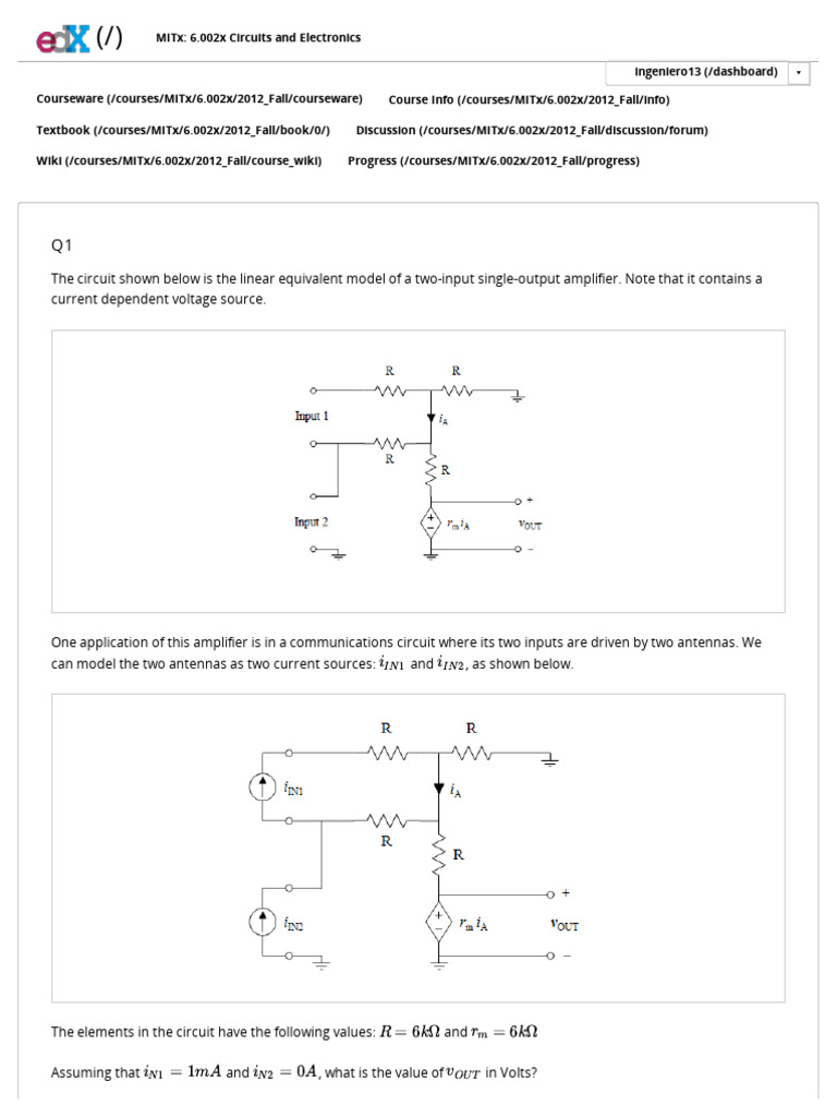Examen Final Solucionado PDF | PDF | Electrical Network | Inductance