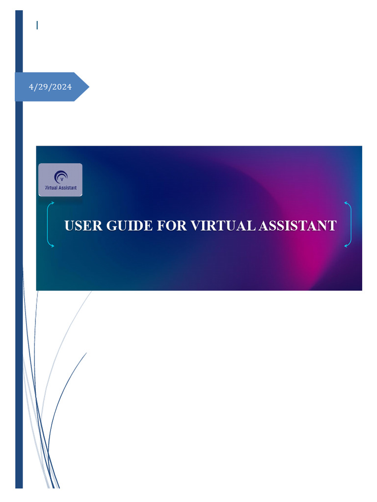 Virtual Assistant User Guide | PDF | Login | User (Computing)