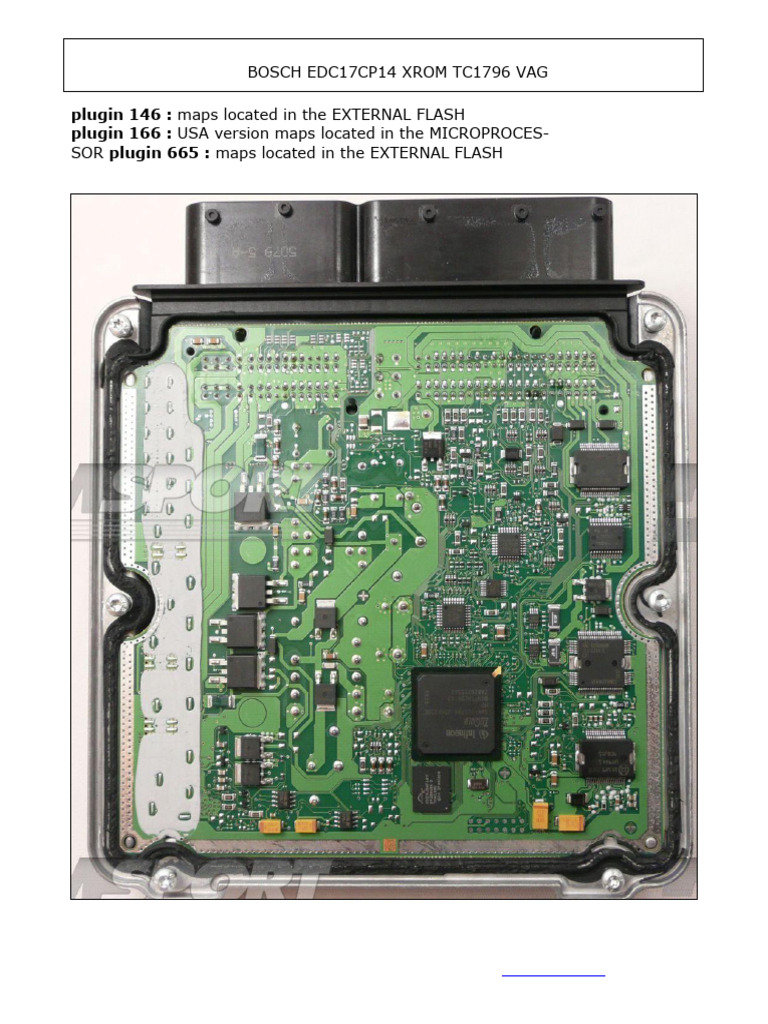 BOSCH EDC17CP14 ECU Connection Guide | PDF