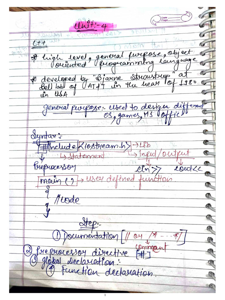 OOSD - Unit 4-5 | PDF