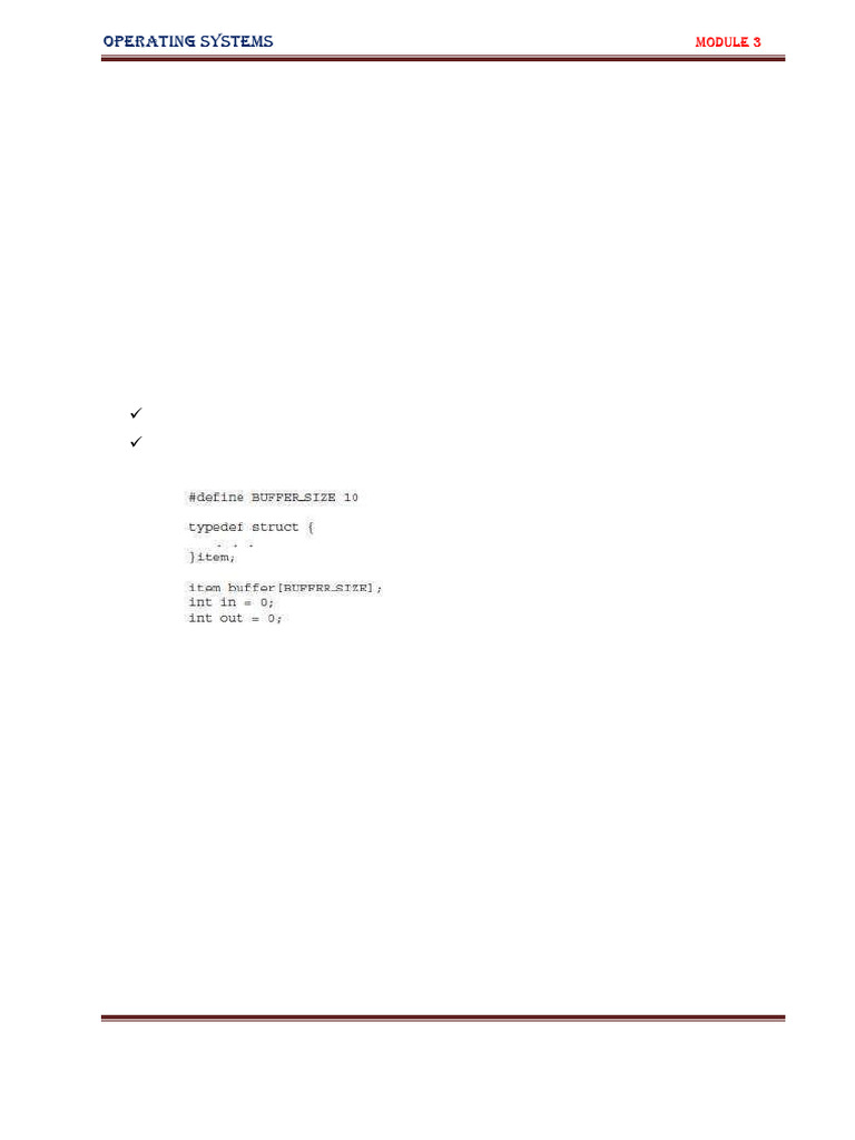 OS Module 3 CEC | PDF | Boolean Data Type | Computer Science
