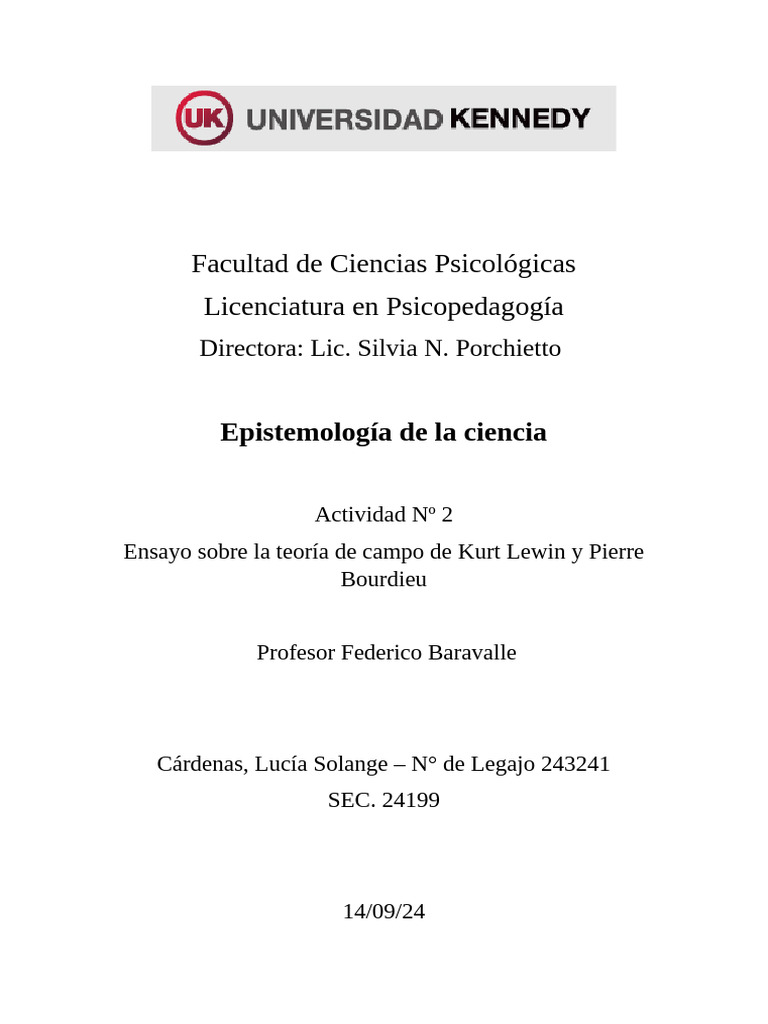 ensayo act 2 | PDF | Teoría | Sociología