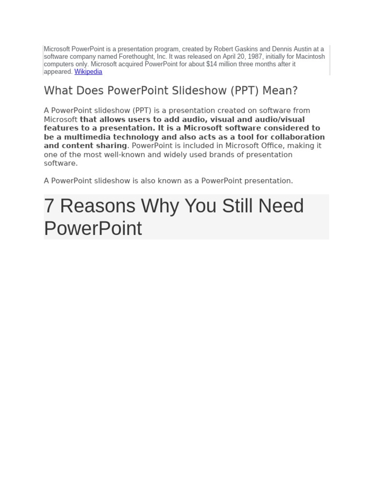 Powerpoint Presentation Notes | PDF | Typefaces | Microsoft Power Point