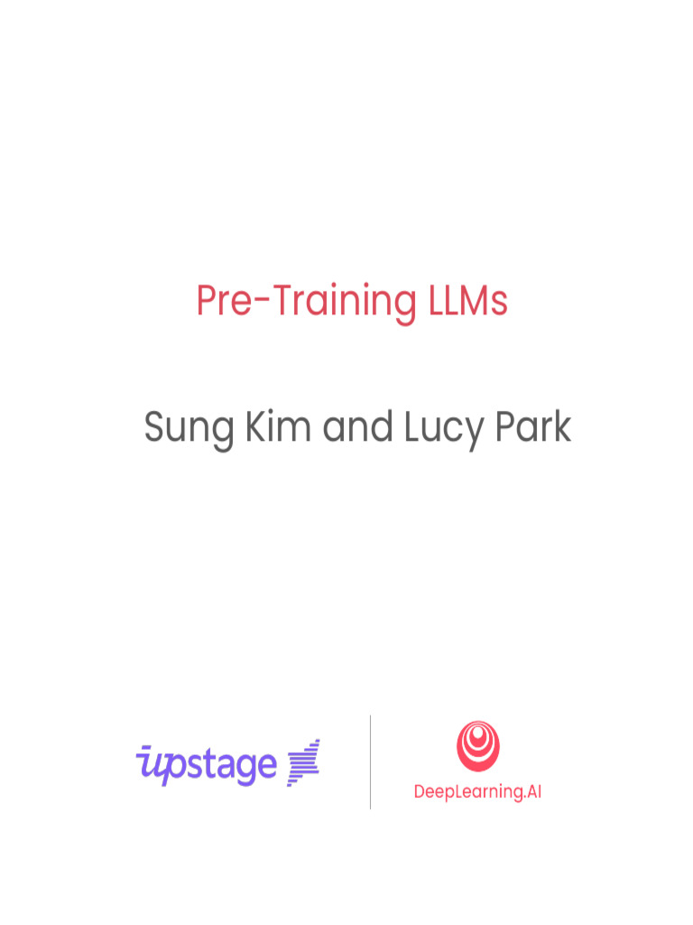 Pre Training | PDF | Artificial Intelligence | Intelligence (AI ...