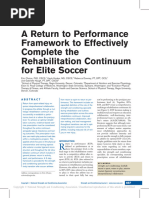 Criteria-Based Sprinting Return Protocol | PDF | Physical Therapy | Knee