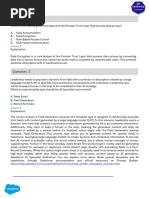 Salesforce Certified Agentforce - 18 | PDF | Debugging | Data