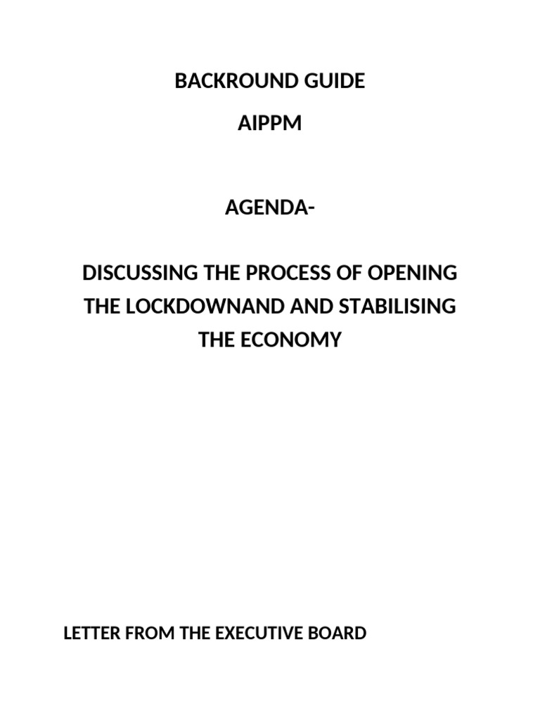 Aippm - Backround Guide | PDF | Migrant Worker | Pandemic